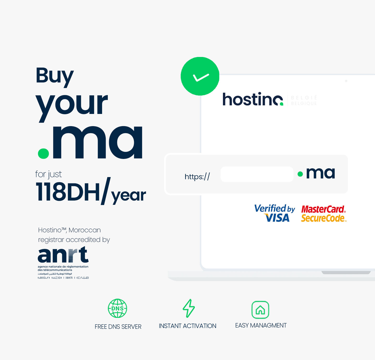 Ma Domain Name | Official Registrar in Morocco