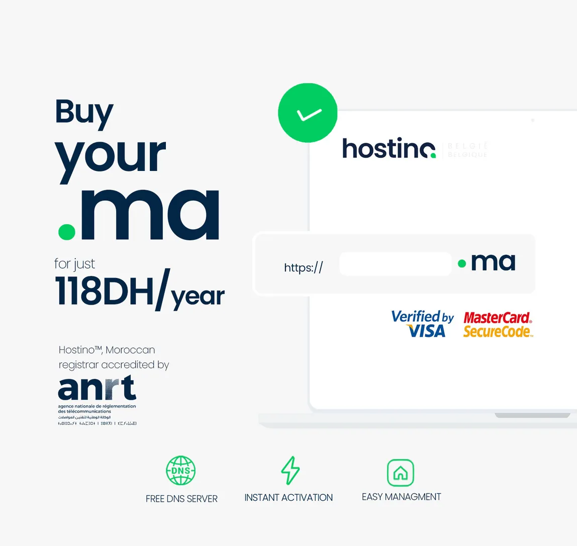 Ma Domain Name | Official Registrar in Morocco